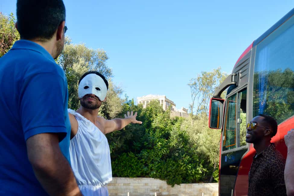 Athens: Greek Theatre Sightseeing Bus Tour | GetYourGuide
