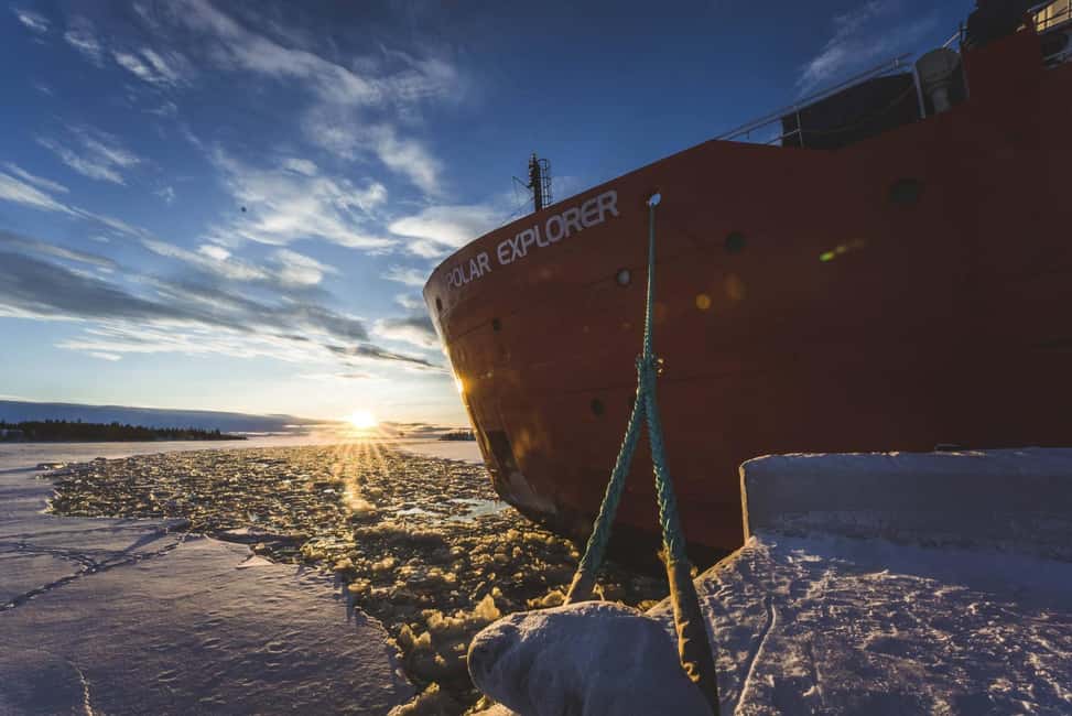 Polar Explorer Aurora Icebreaker Cruise & Ice Floating | GetYourGuide