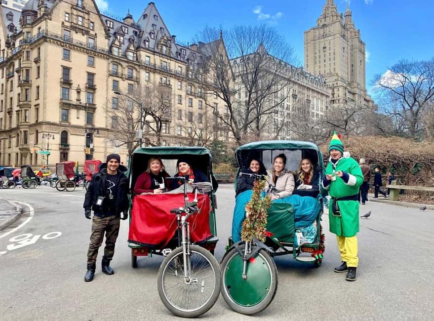 NYC: Elf & Home Alone 2 Locations Central Park Pedicab Tour | GetYourGuide