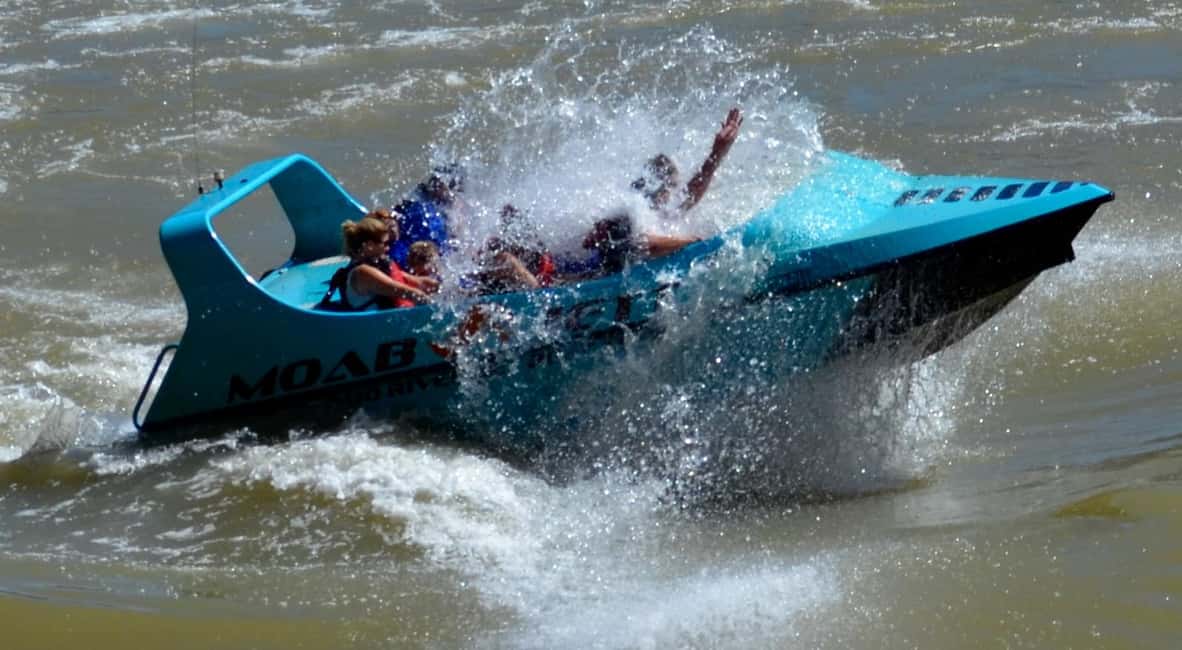 Moab: 2-Hour New Zealand style Adventure Jet Boat Tour | GetYourGuide