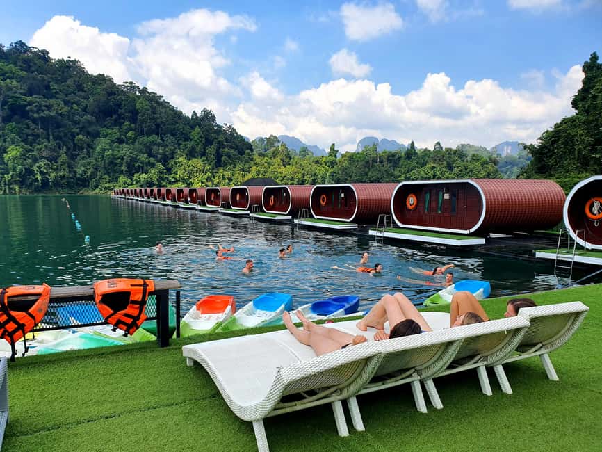 Tour en barco privado: lago Cheow Lan, cueva Diamond y PhuTawan ...