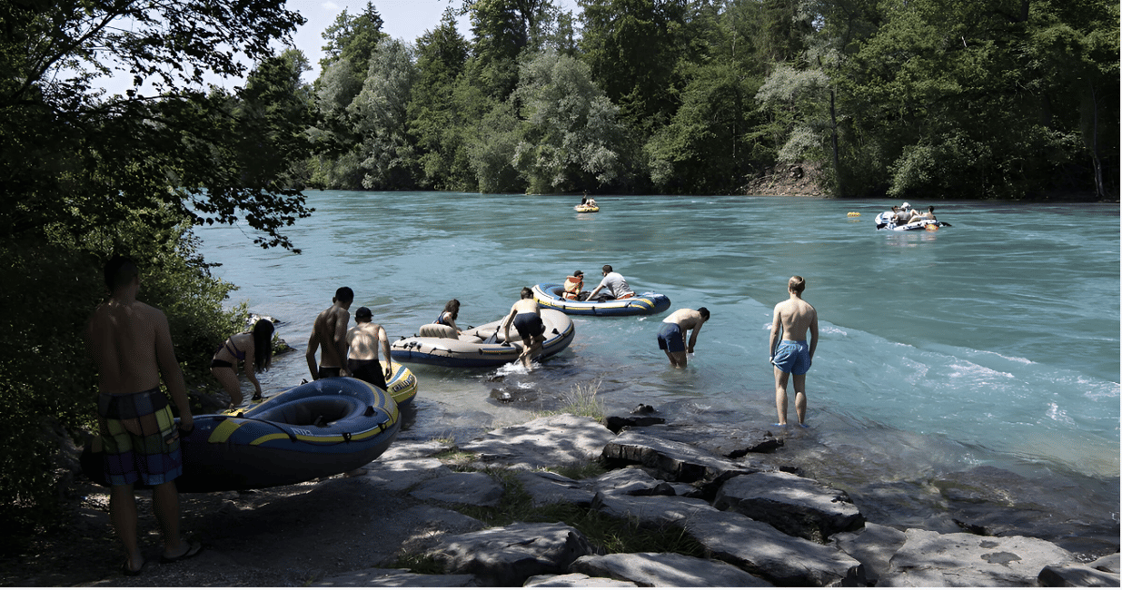 Zurich: Float the Limmat Like a Local -Private Water Escape | GetYourGuide