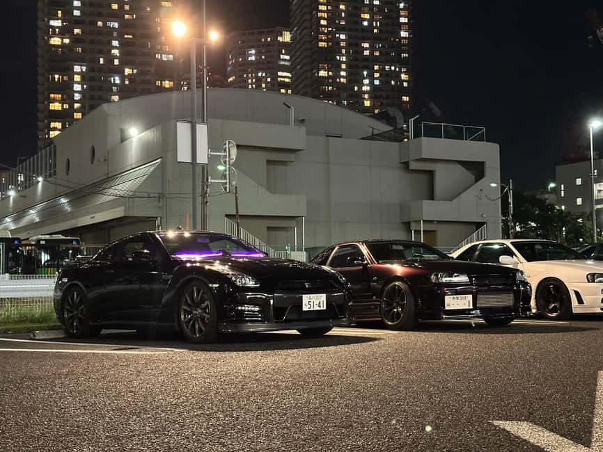 Daikoku JDM car meet experience in a GTR-R35 | GetYourGuide