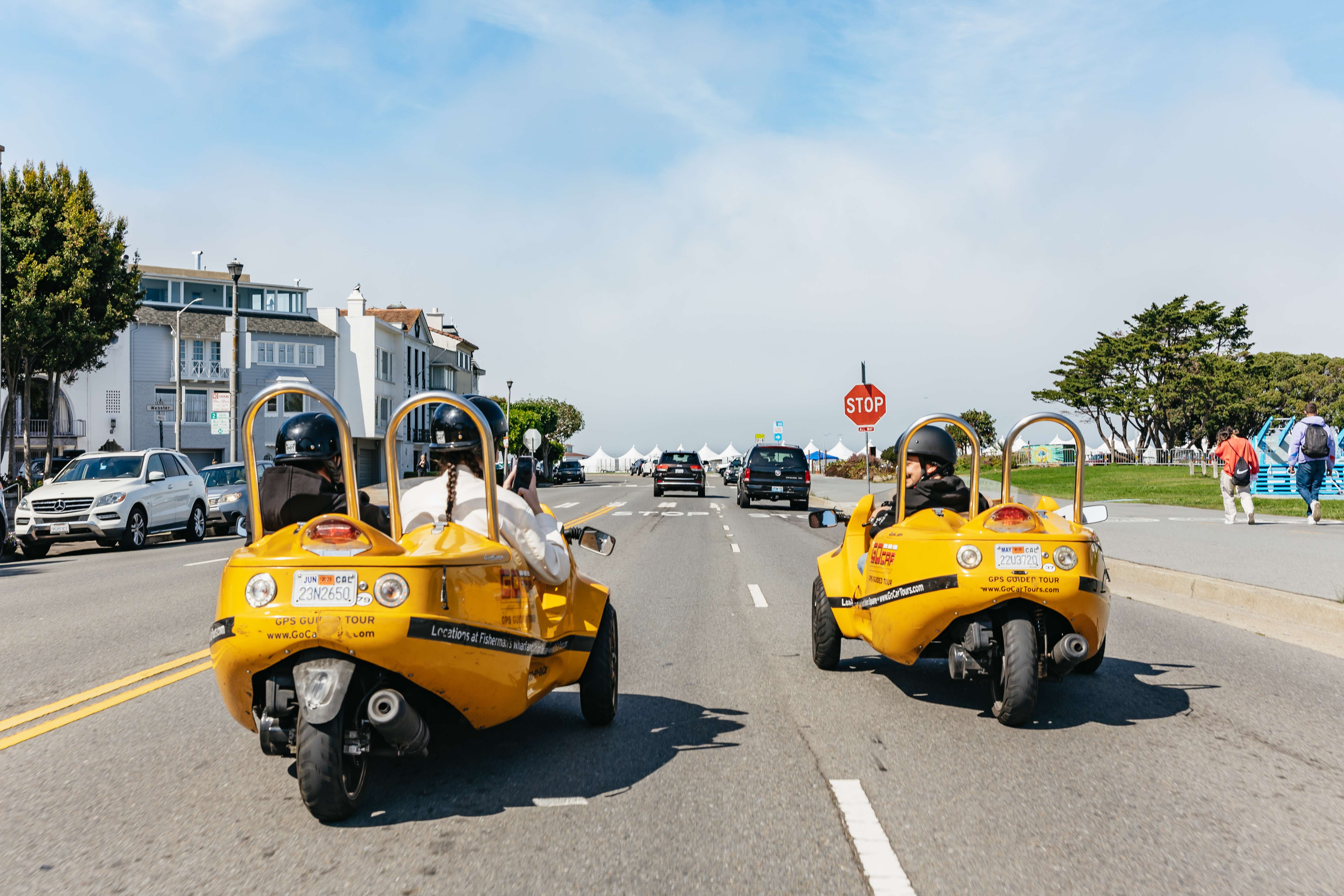 San Francisco: Golden Gate Bridge and Lombard GoCar Tour | GetYourGuide