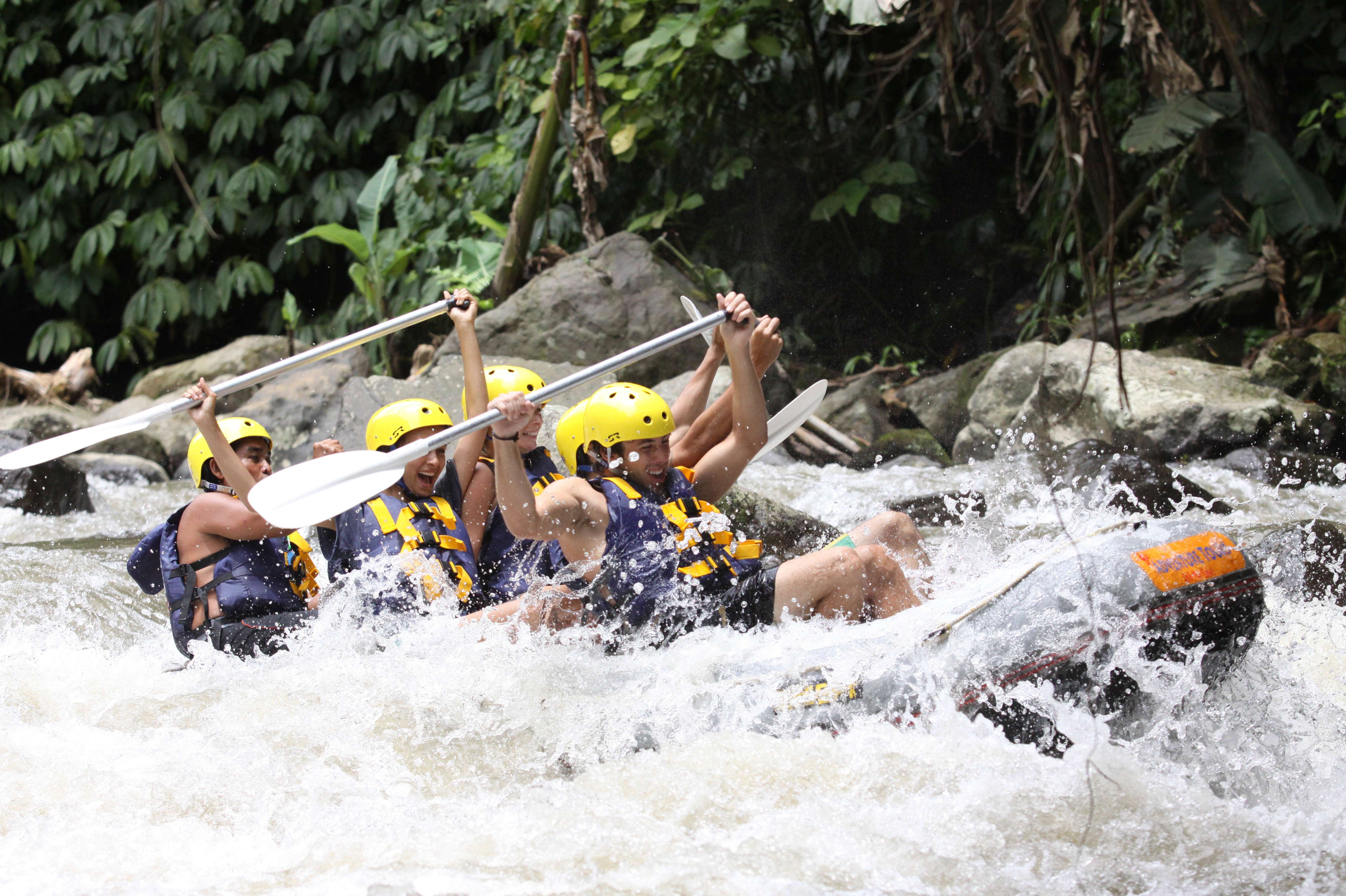 Bali: Ayung River Premium White Water Rafting with Lunch | GetYourGuide