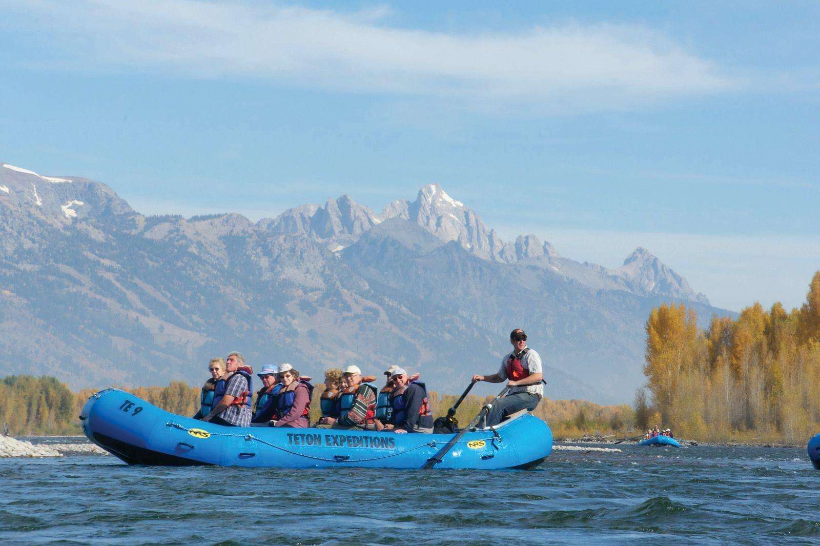 Jackson: 7-Mile Snake River Float with Teton Views | GetYourGuide