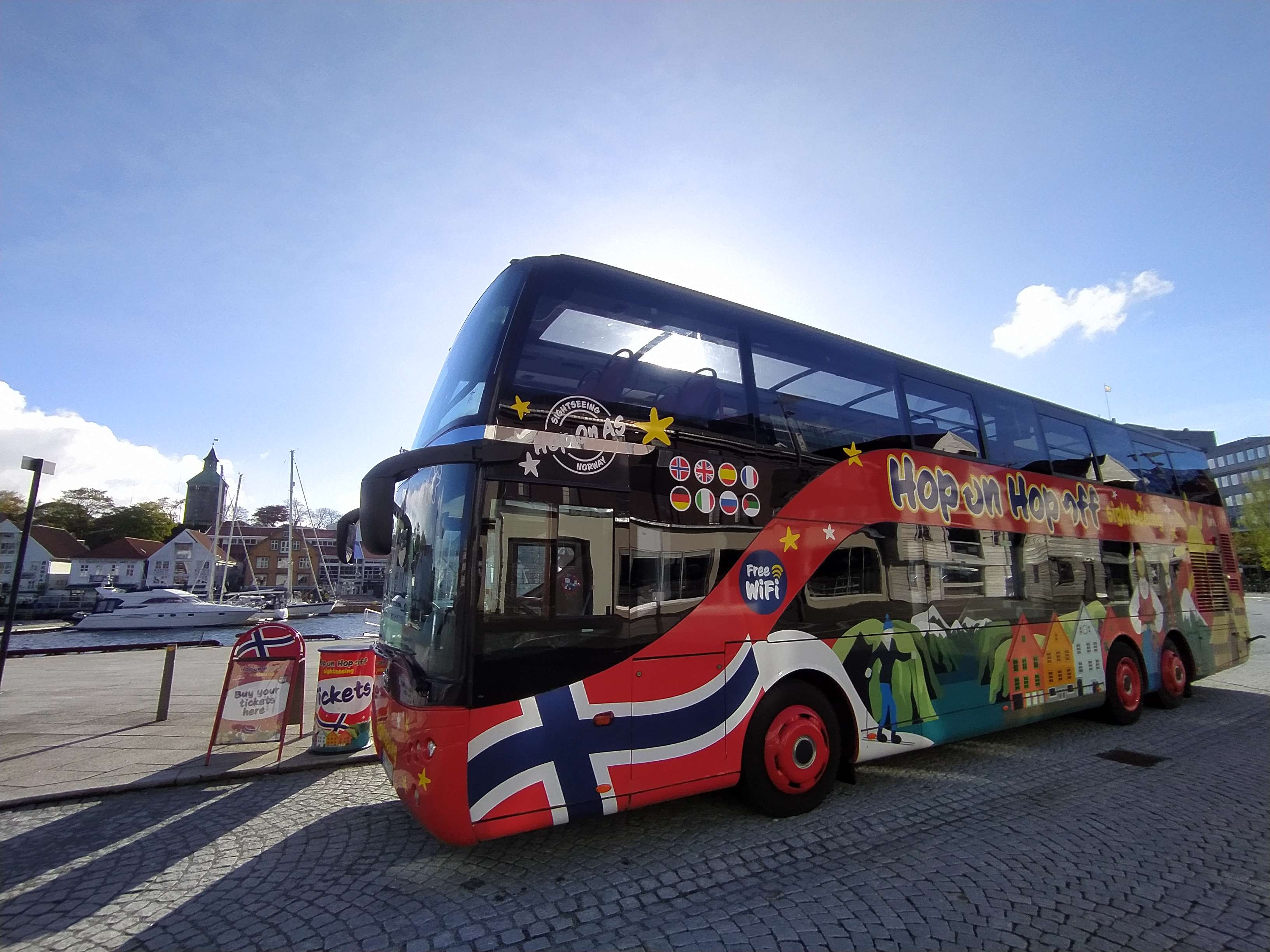 Stavanger: 24-Hour Hop-On Hop-Off Bus Pass | GetYourGuide