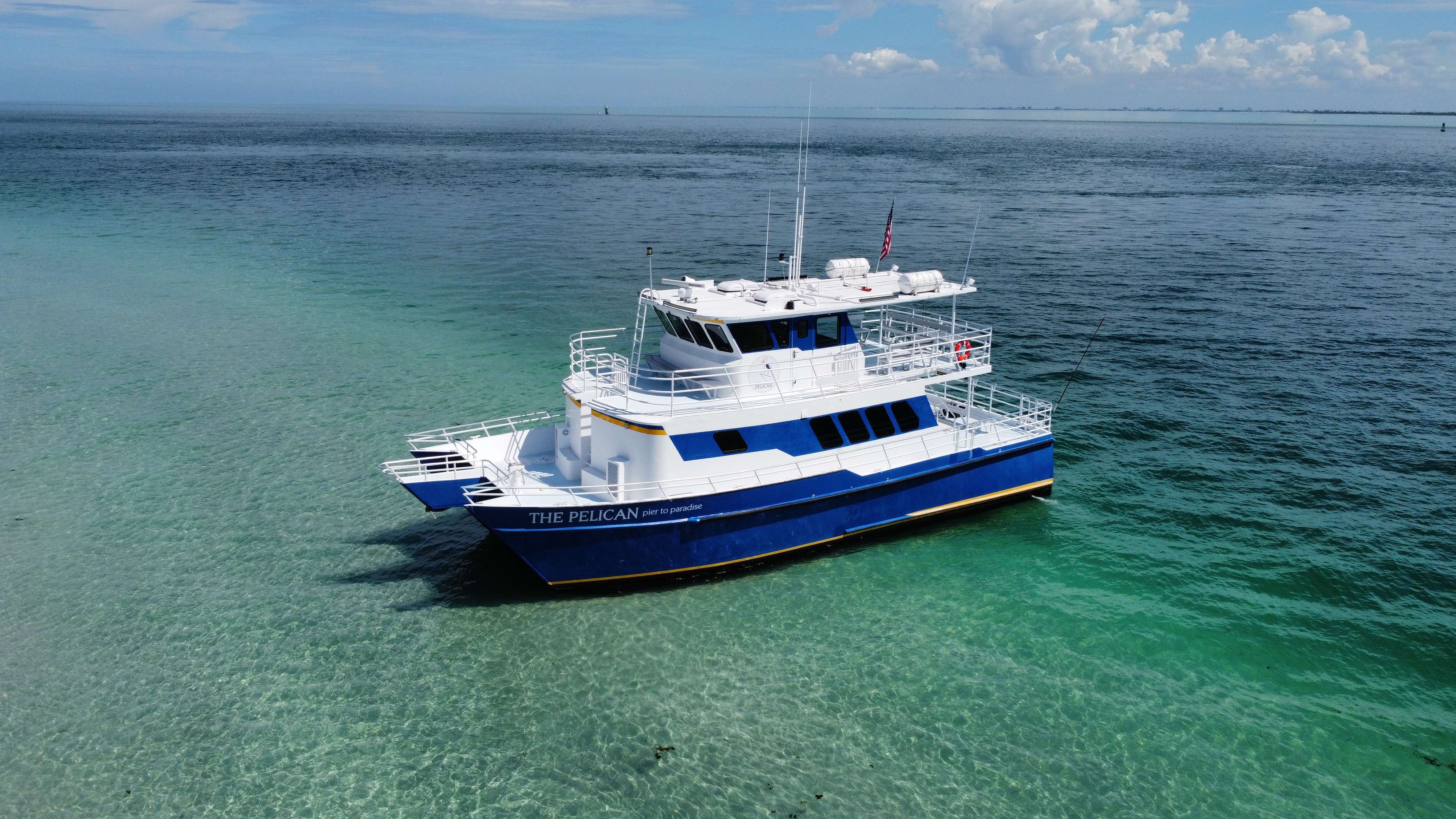 St. Petersburg, FL: 4-Hour Catamaran Cruise to Egmont Key | GetYourGuide