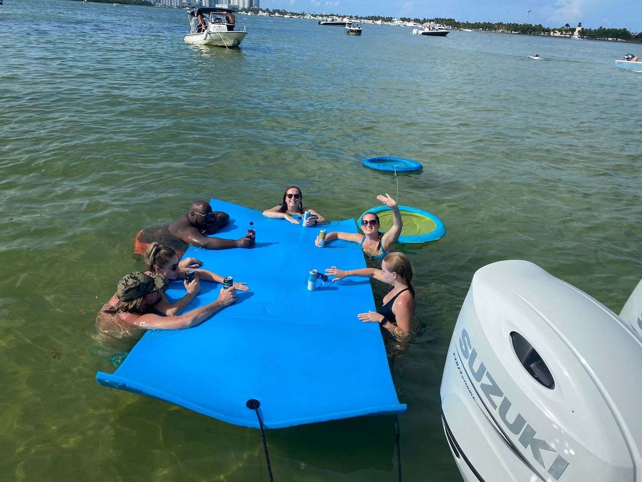 Miami: 4-Hour Island Hopping Boat Trip with Water Toys | GetYourGuide