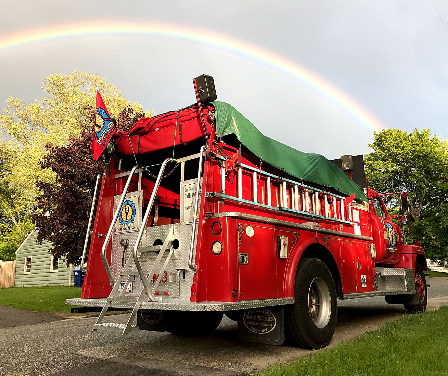 Portland, Maine: Tour in Vintage Fire Engine | GetYourGuide