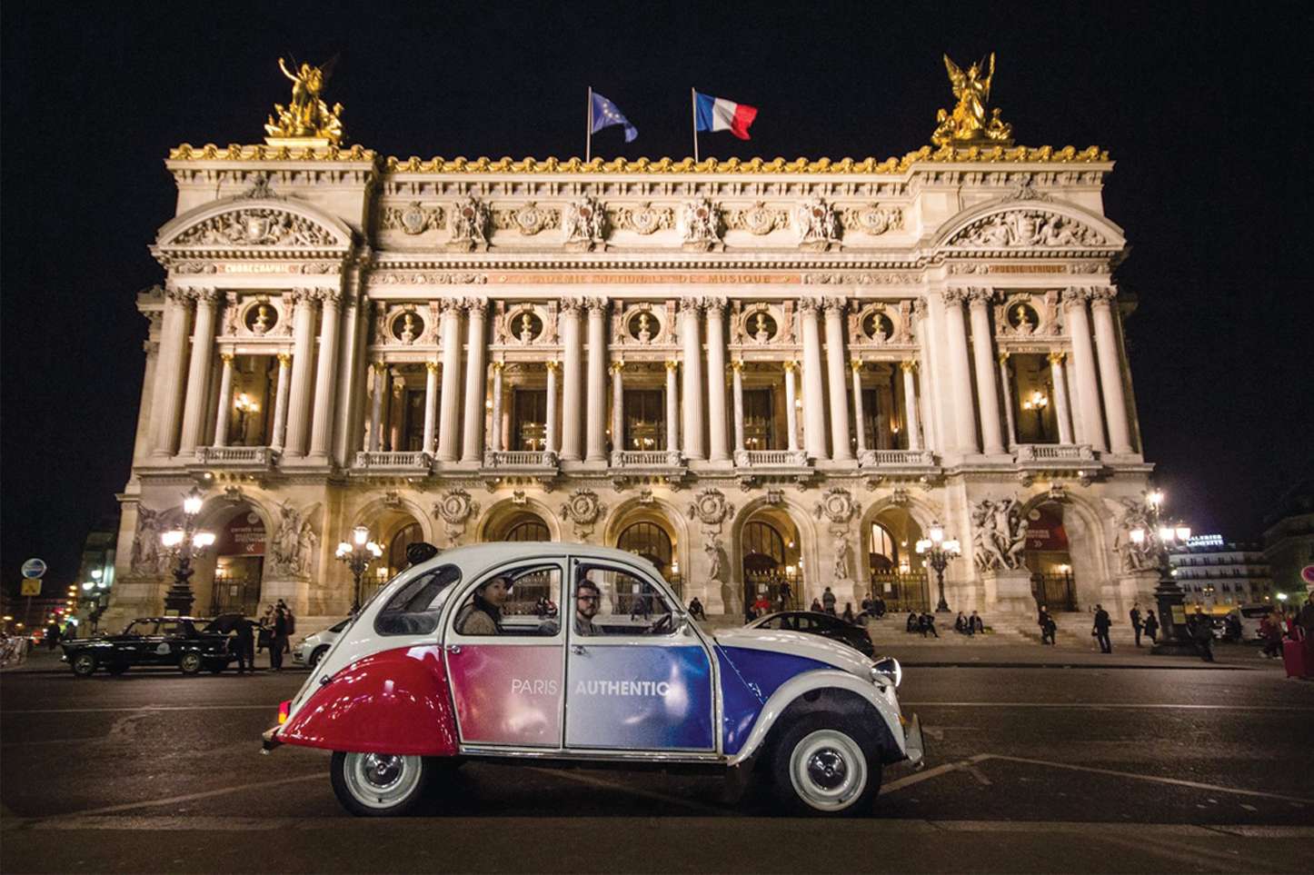 Paris: Discover Paris by Night in a Vintage Car with a Local | GetYourGuide