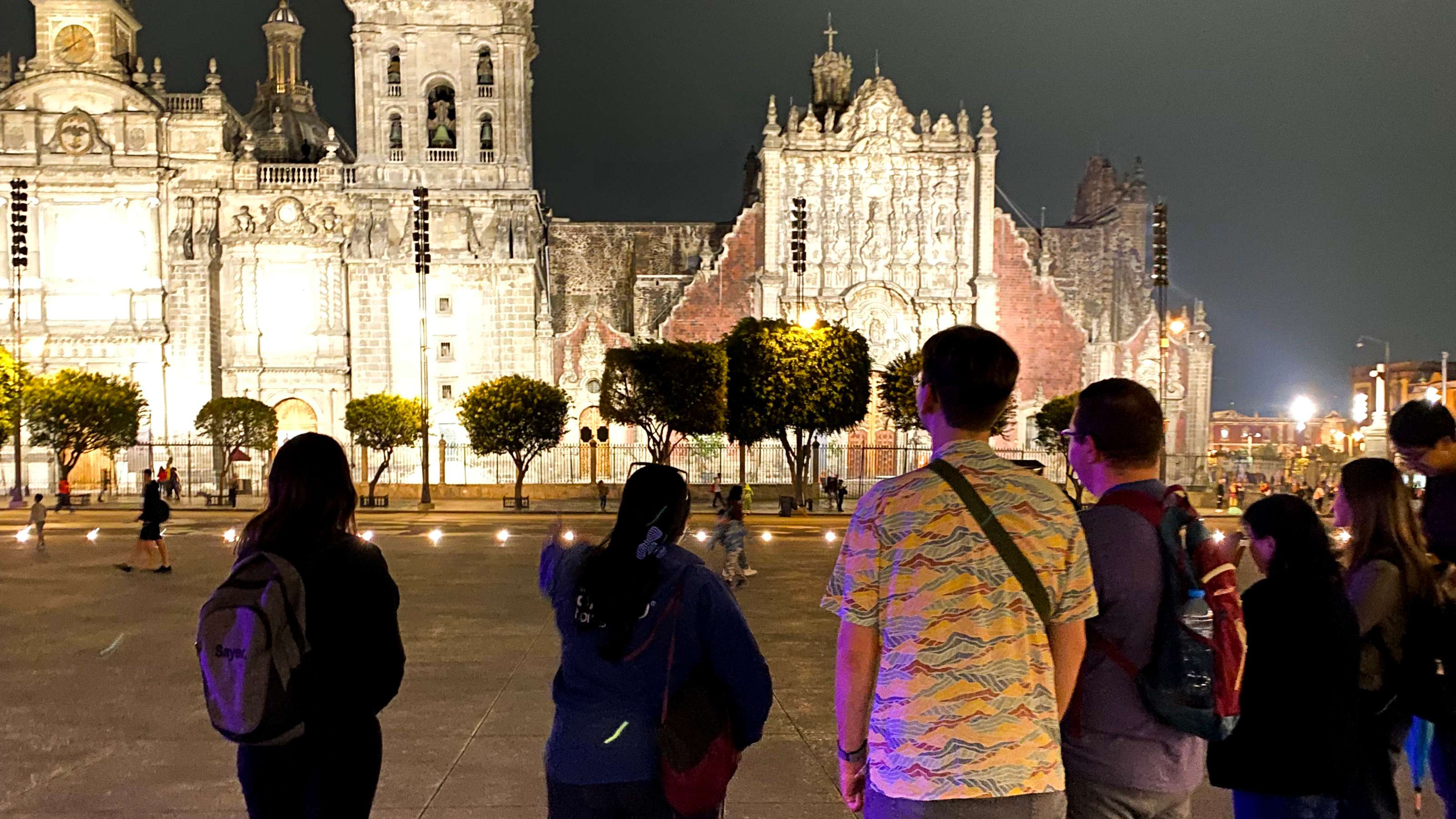 Mexico City at Night Walking tour with optional Torre Latino | GetYourGuide