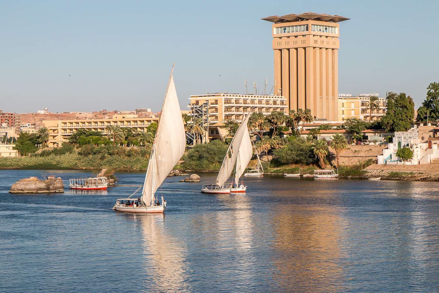 The Nile: Felucca Ride with Meal and Transfers | GetYourGuide