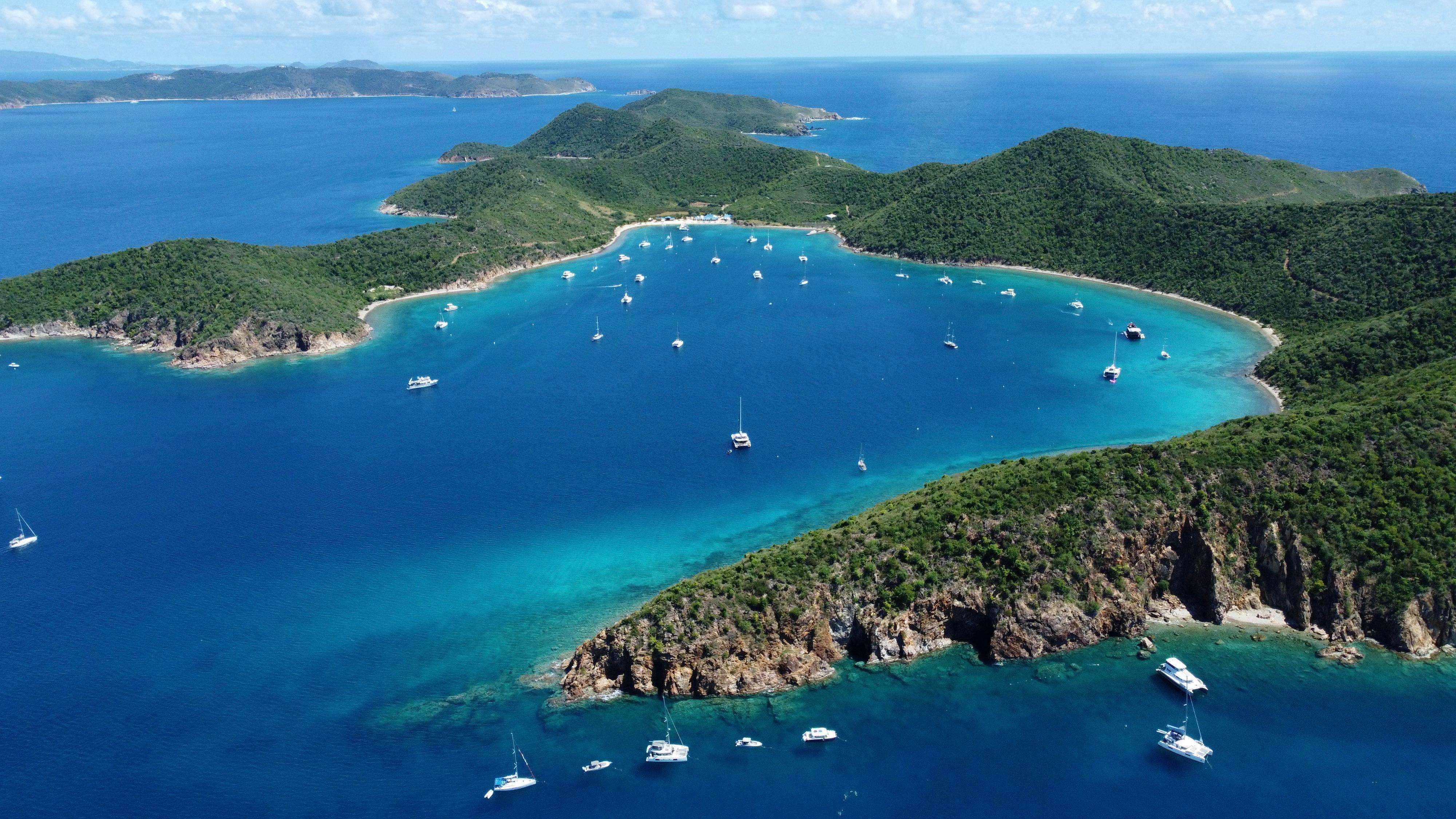 Road Town: Island-Hopping Catamaran Cruise with Drinks | GetYourGuide