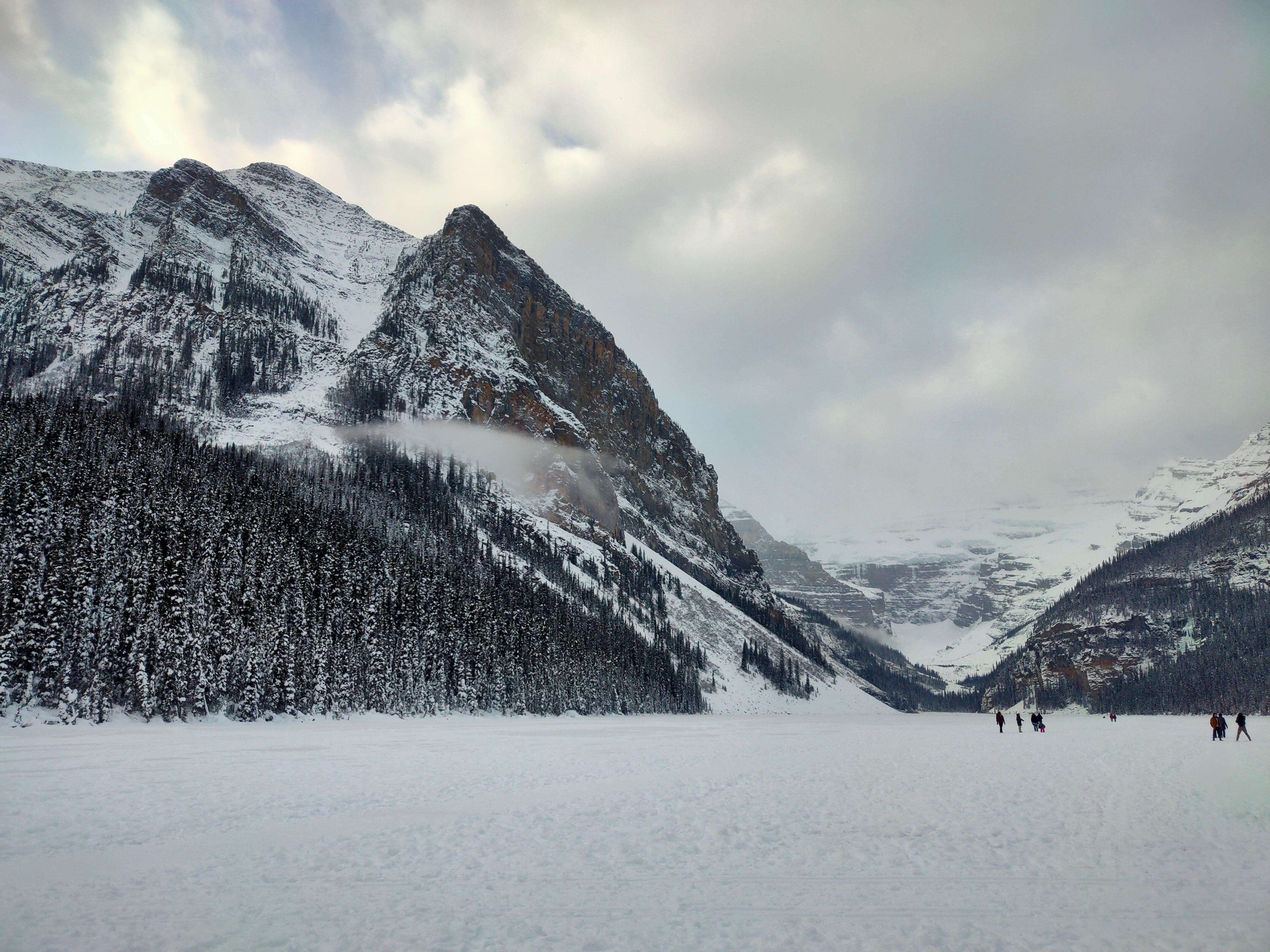 Jezioro Louise, lodowy szlak Johnston Canyon, miasto Banff, wodospad ...