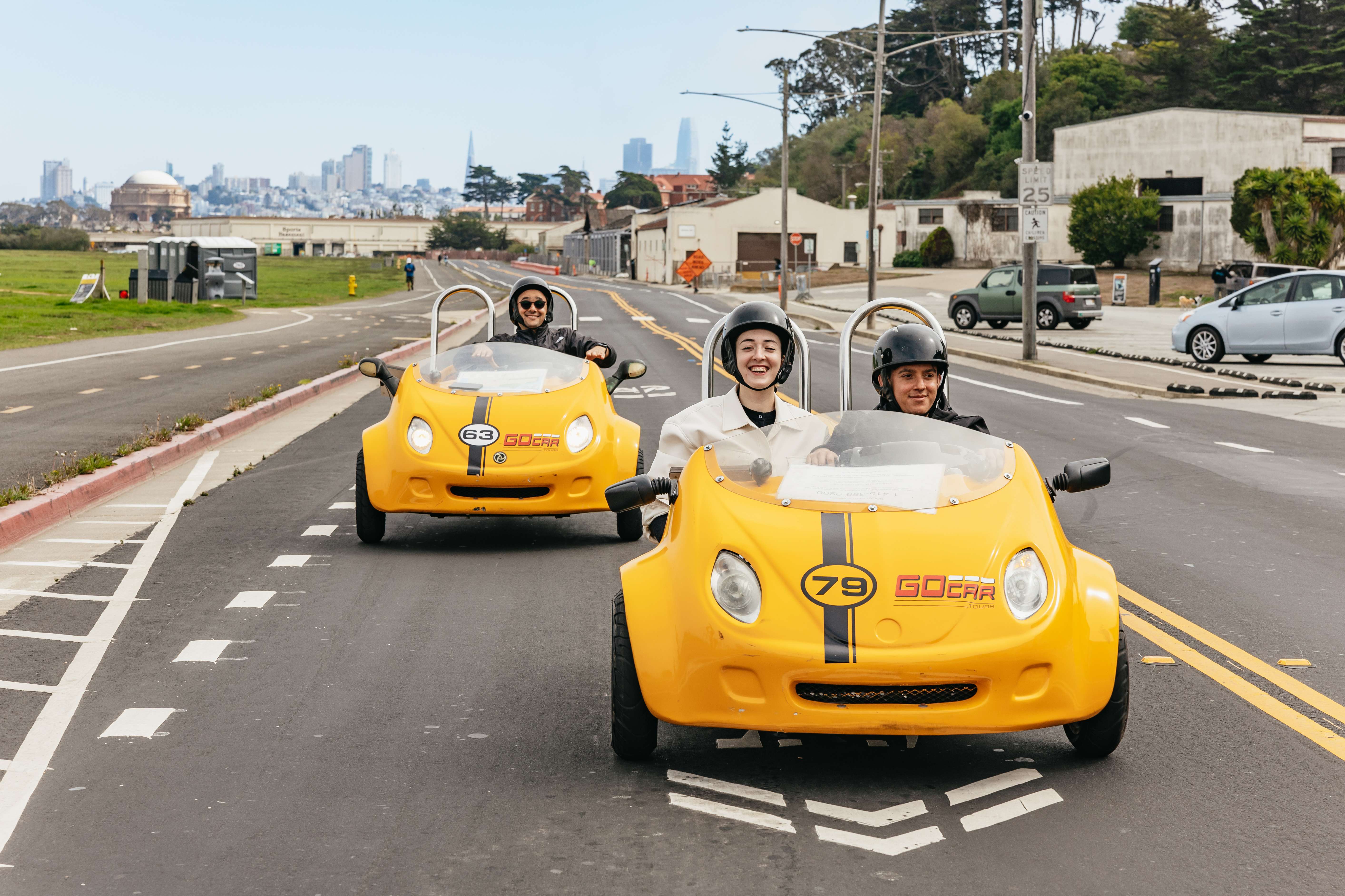 San Francisco: Golden Gate Bridge and Lombard GoCar Tour | GetYourGuide