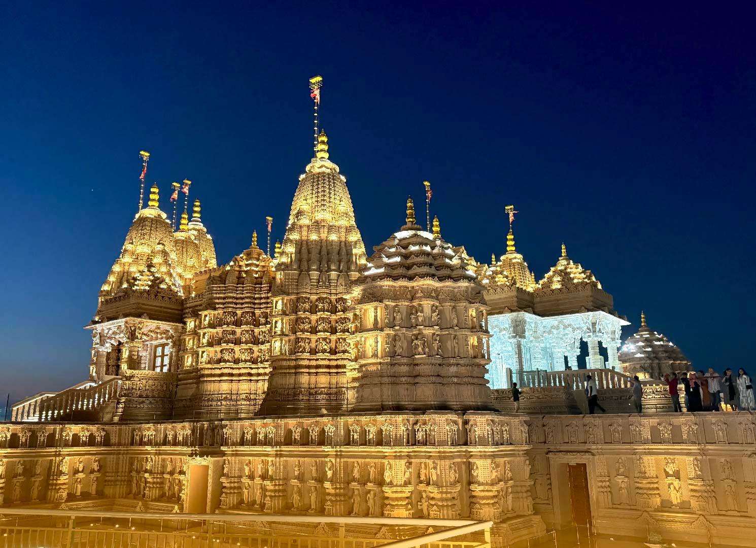 From Dubai: BAPS Hindu Temple And Sheikh Zayed Mosque Tour | GetYourGuide