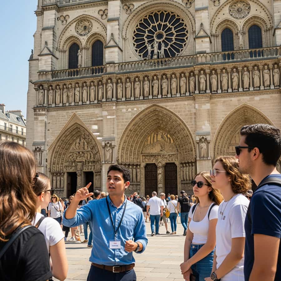 Notre Dame Exclusive Interior Tour with Entry - Max 5 People | GetYourGuide