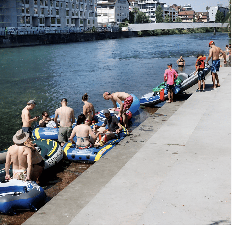 Zurich: Float the Limmat Like a Local -Private Water Escape | GetYourGuide