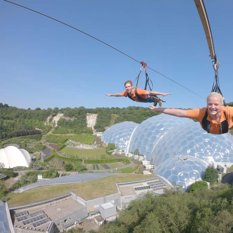 Cornwall: Eden Project Zip Wire Experience | GetYourGuide