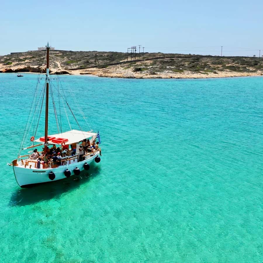 Pounta: Paros & Antiparos Cruise, Swimming & Seafood Lunch | GetYourGuide