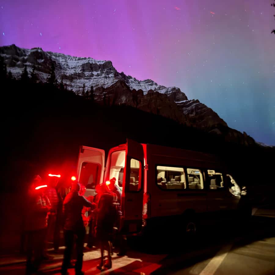Banff or Moraine Lake: Night Tour with possible Stargazing | GetYourGuide