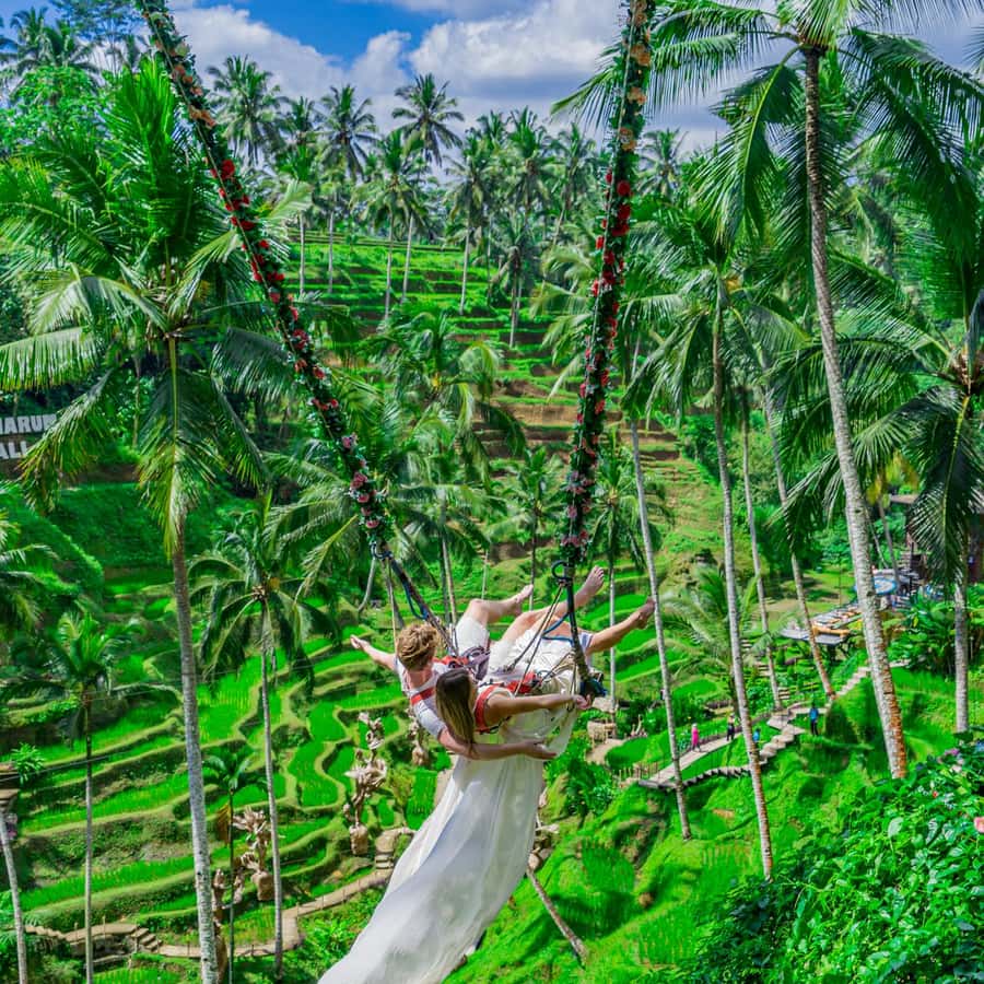 Ubud: Alas Harum Day-Pass, Swing, Sky Bike & Flying Fox | GetYourGuide