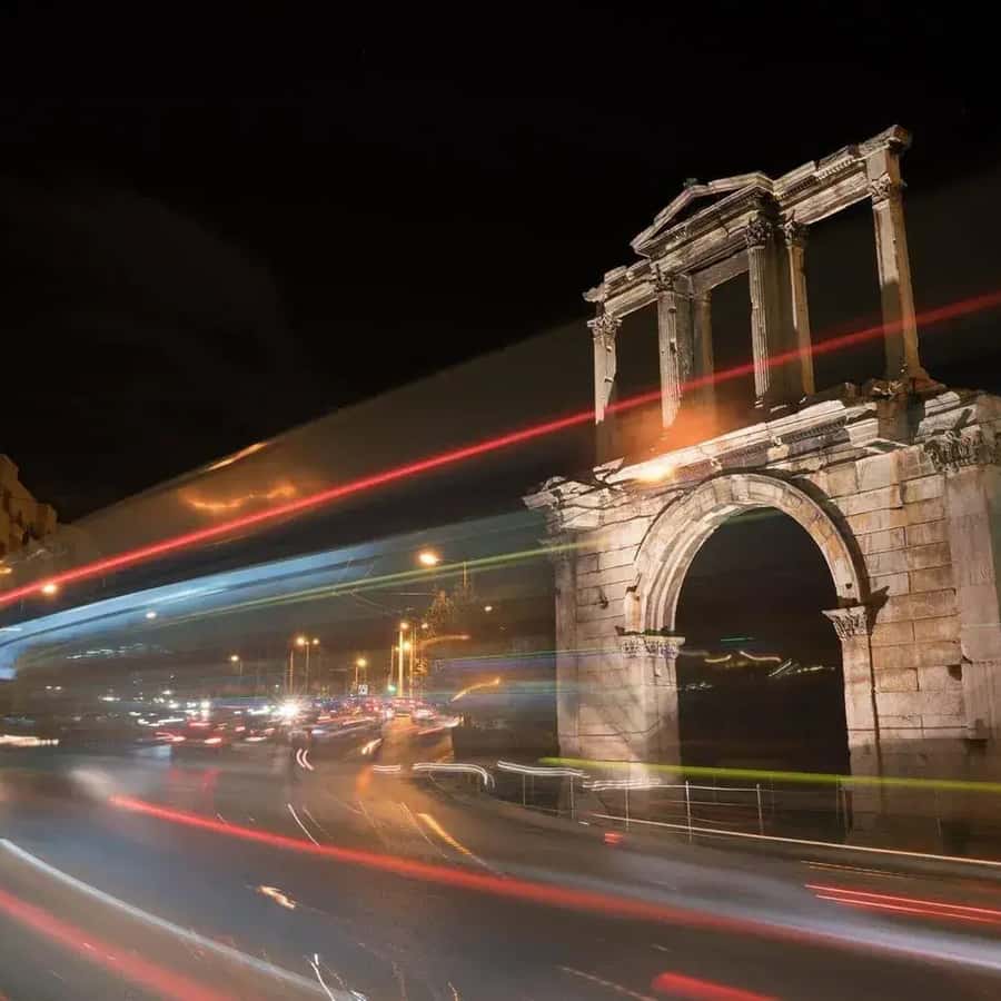 Athens: Night Walking Tour with Gyros & Loukoumades Delights | GetYourGuide