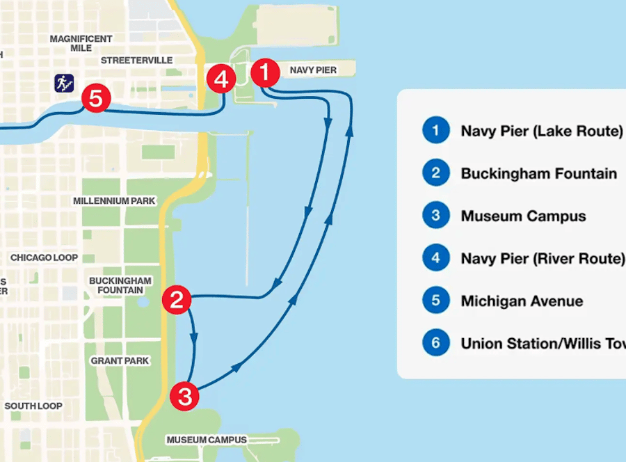 Chicago: Shoreline All Day Water Taxi | GetYourGuide