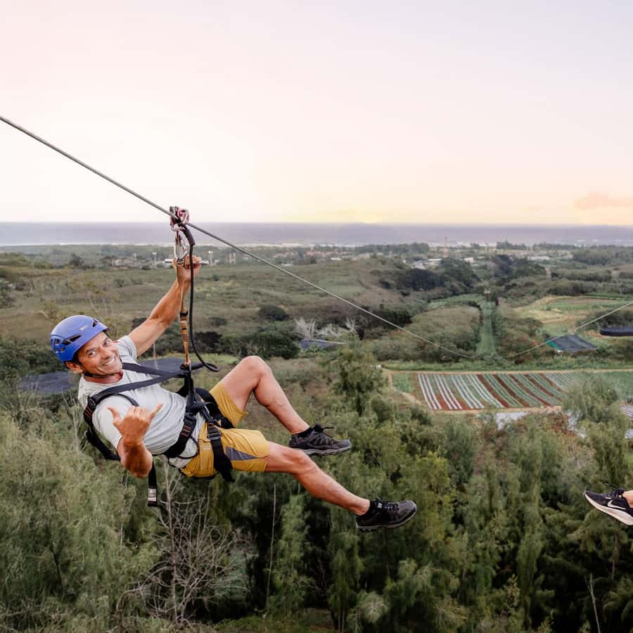 Oahu: North Shore Zip Line Adventure with ATV and Farm Tour | GetYourGuide