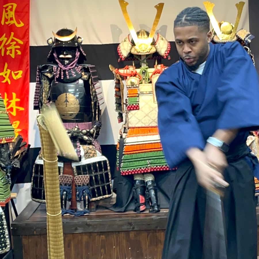 Samurai sword cutting experience | GetYourGuide