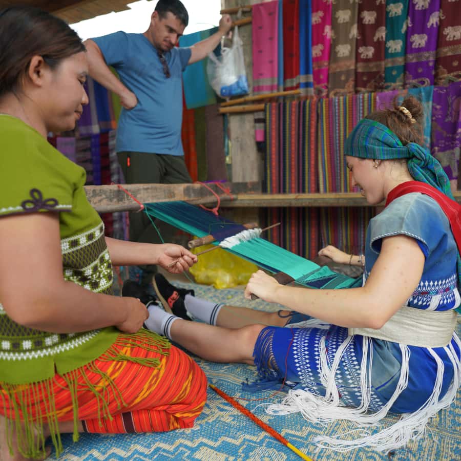 Chiang Mai:Visit Karen Village, Waterfall, Feeding& Rafting | GetYourGuide