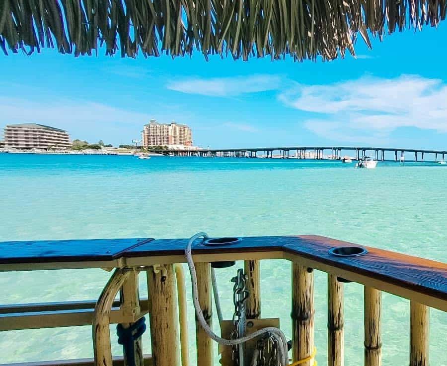 Destin: Tailfins Tiki Crab Island Sandbar Float :Swim :Chill | GetYourGuide