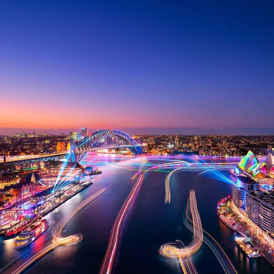 Vivid Sydney Kreuzfahrten 2025 | GetYourGuide