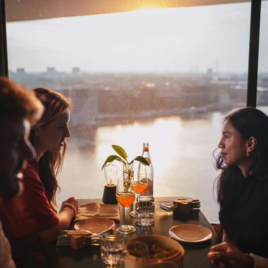 Amsterdam: A'DAM Lookout with Revolving Restaurant Moon | GetYourGuide
