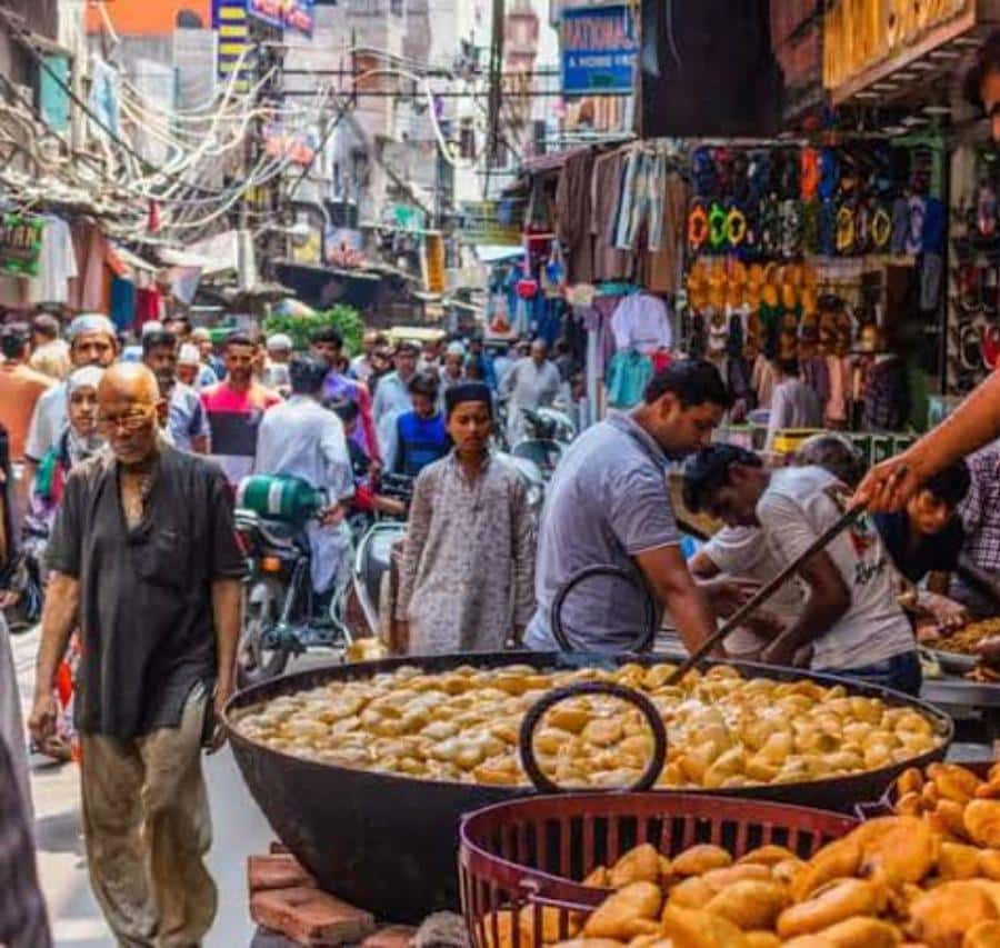 Delhi : cuisine locale, Chandni Chowk et marché aux épices, visite ...