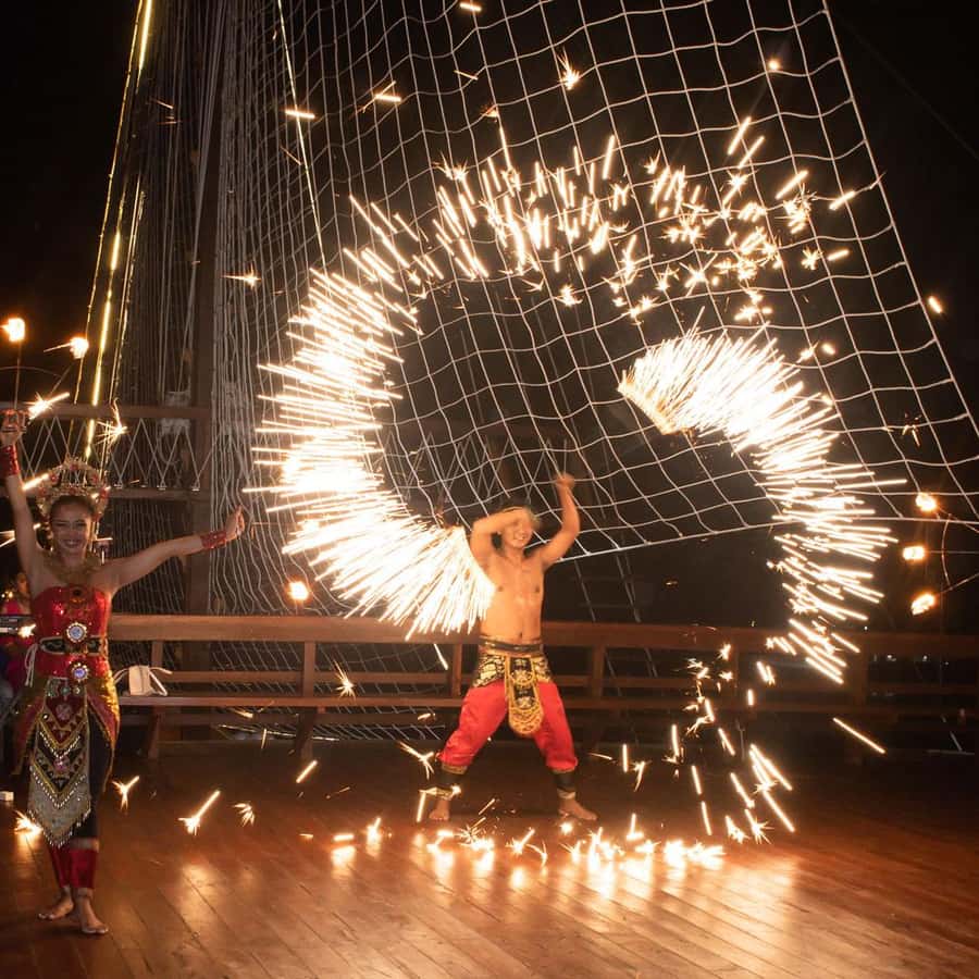 Bali Phinisi Cruise: Sunset Dinner with Live Music & Buffet | GetYourGuide