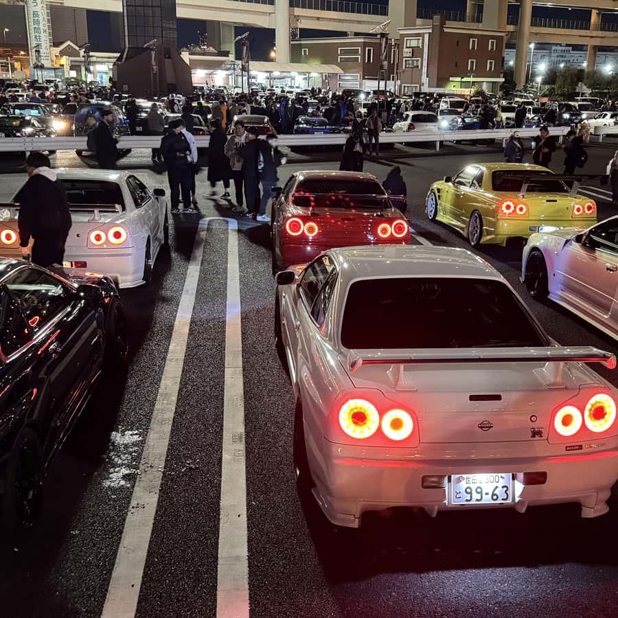 Visite privée de Daikoku et Tokyo en JDM avec une R34 GT-R, une Supra ...