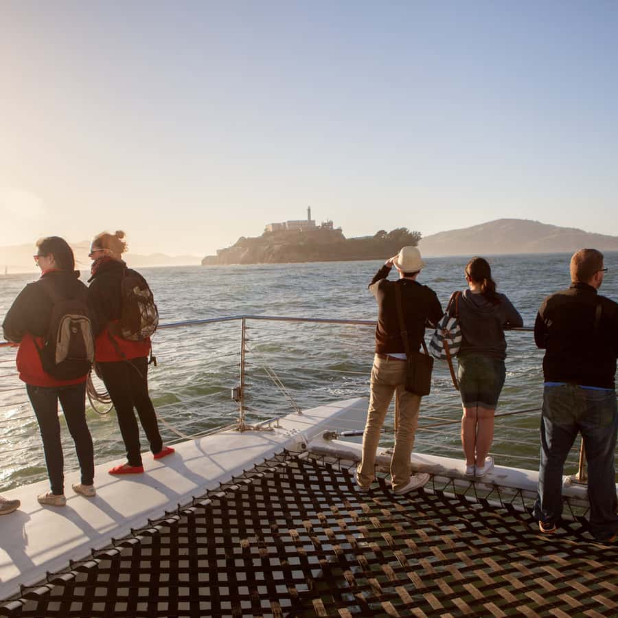 San Francisco Bay Sunset Cruise by Luxury Catamaran | GetYourGuide