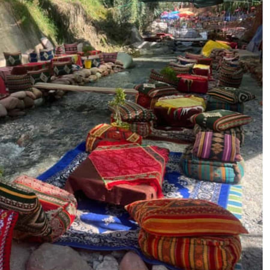 Marrakech : montagnes de l'Atlas, vallée de l'Ourika, cascade et ...