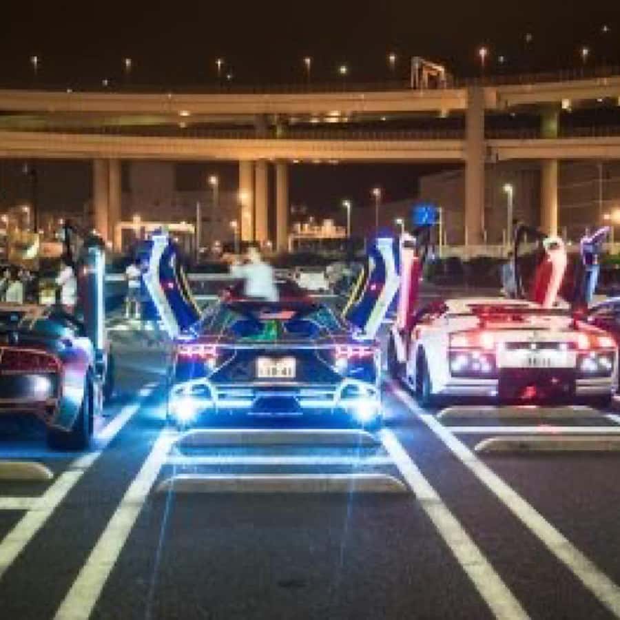 Tokyo: Daikoku Car parking area night Meet & experience JDM | GetYourGuide