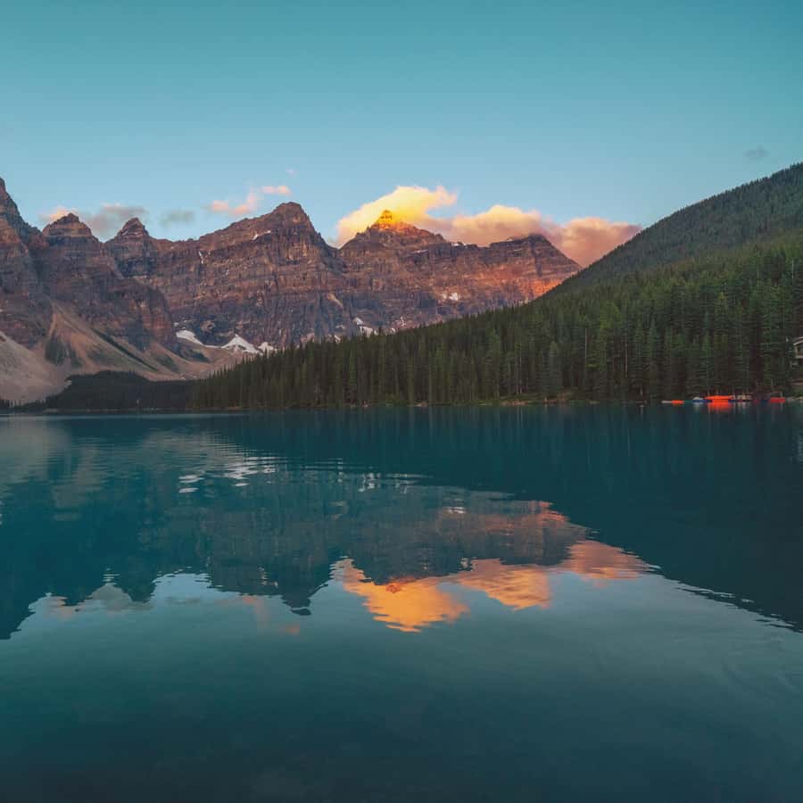 Excursion d'une demi-journée au lac Moraine et au lac Louise au départ ...