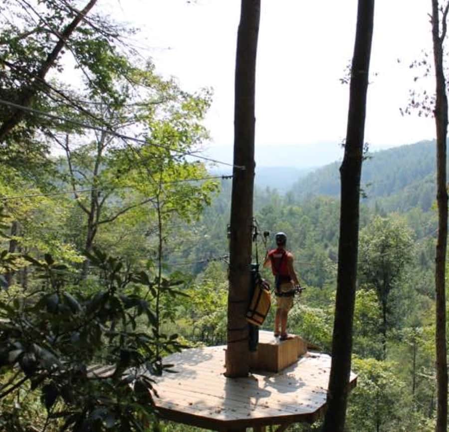Sevierville: Waterfall Canopy Zip Lining in Smoky Mountains | GetYourGuide