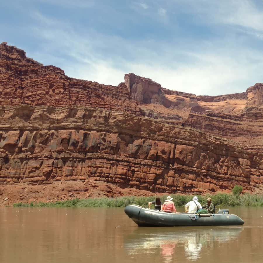 Moab: Calm Water Cruise in Inflatable Boat on Colorado River | GetYourGuide