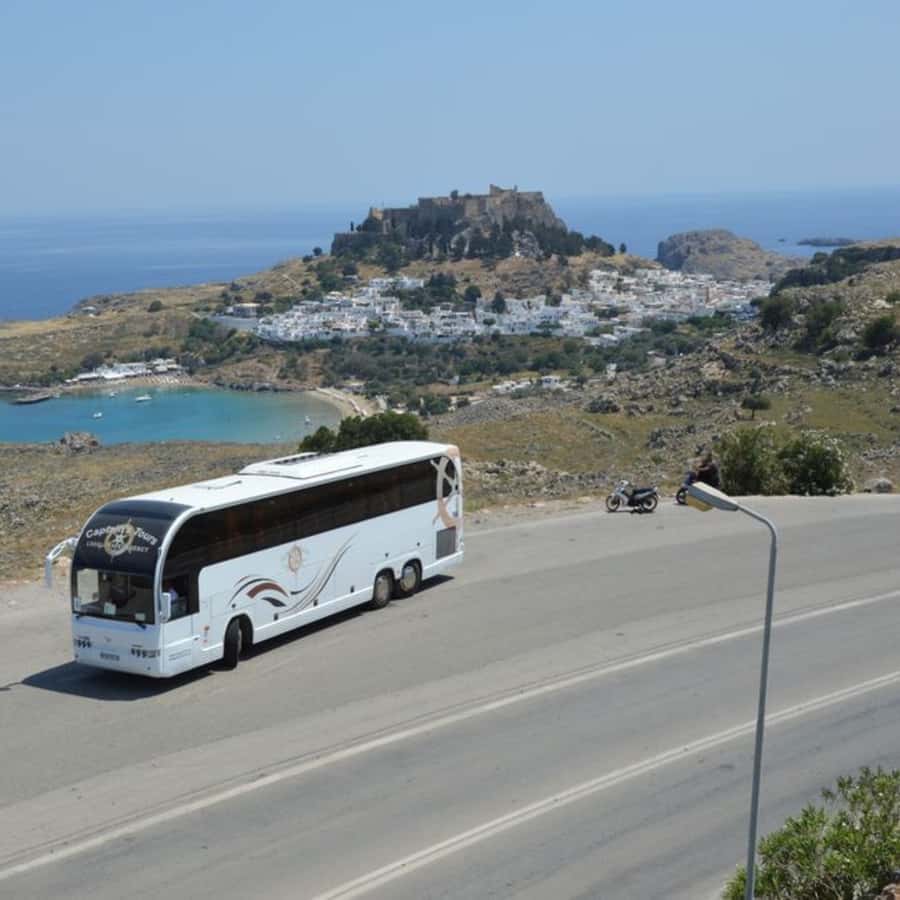 Rhodes : Lindos Express en bus | GetYourGuide