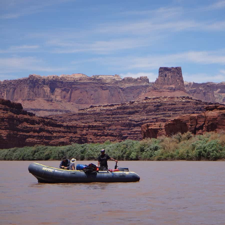 Moab: Calm Water Cruise in Inflatable Boat on Colorado River | GetYourGuide