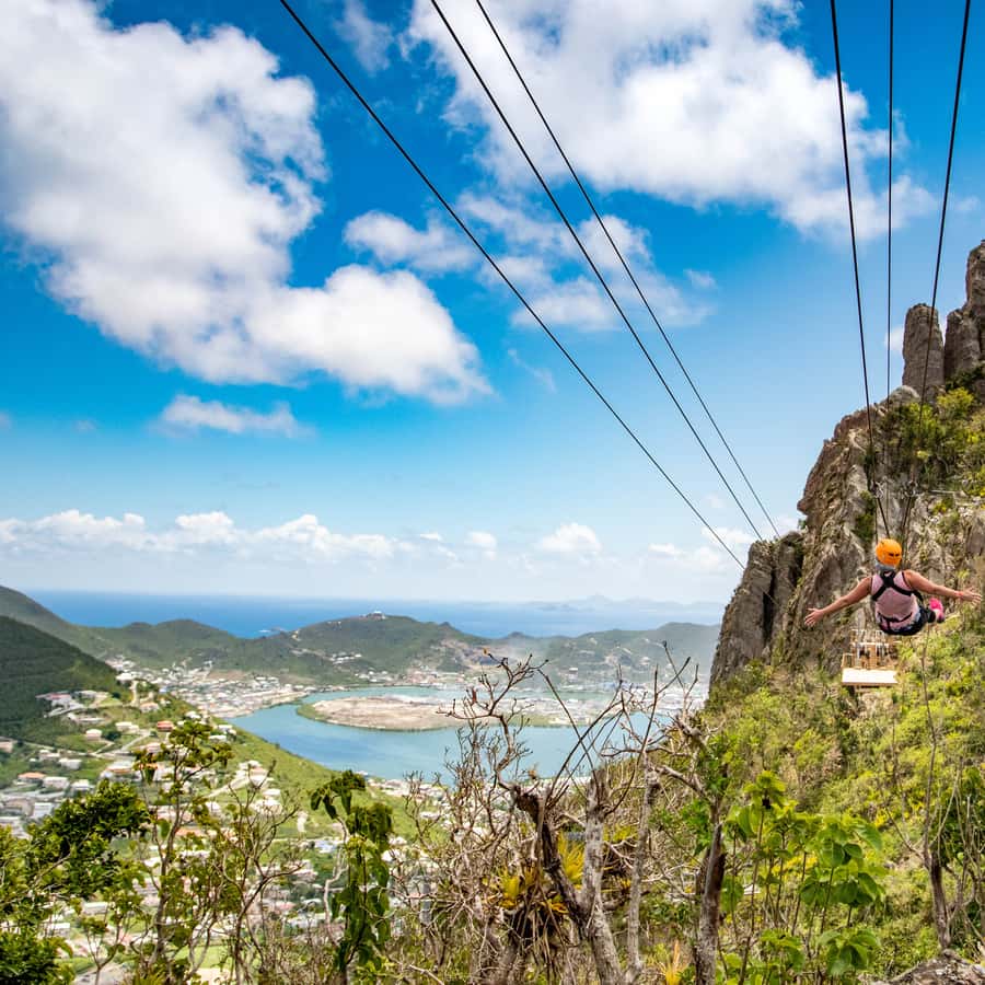 St. Maarten: Sentry Hill & Flying Dutchman Zipline Adventure | GetYourGuide