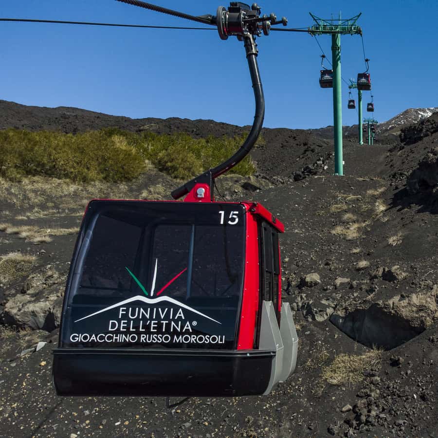 Mount Etna: Return Funivia dell'Etna Cable Car Ticket | GetYourGuide