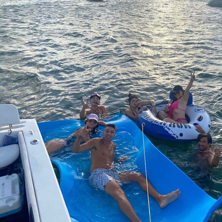 Miami: 4-Hour Island Hopping Boat Trip with Water Toys | GetYourGuide