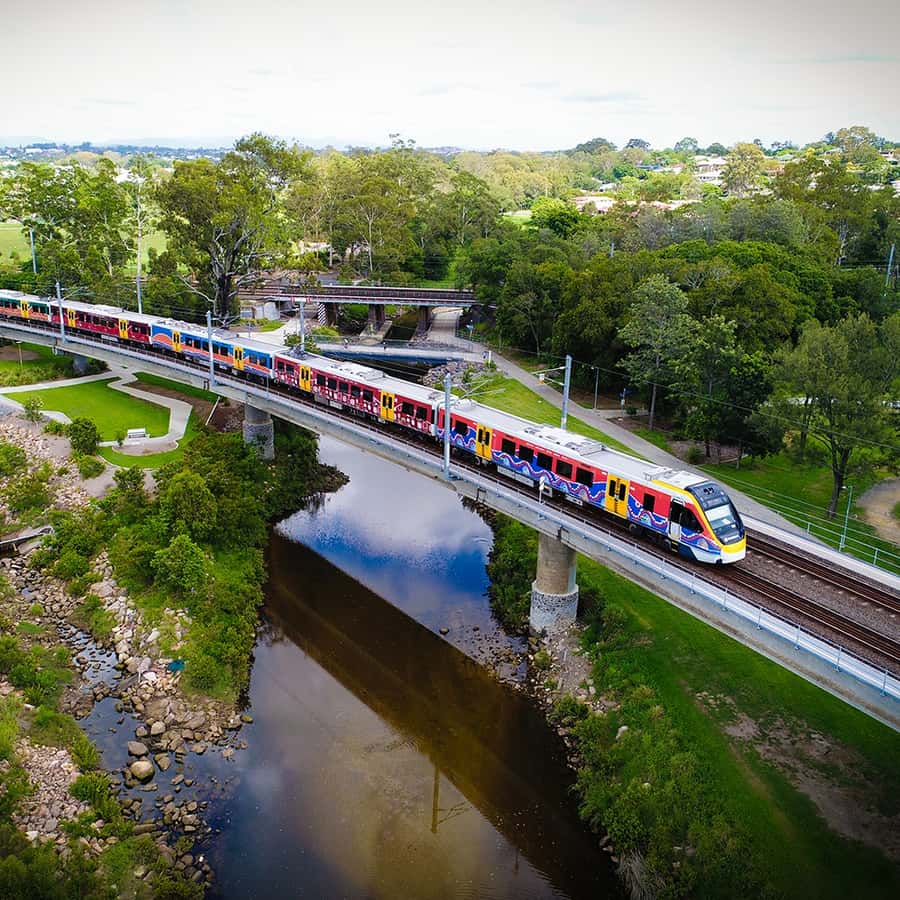 Gold Coast: Train to/from Brisbane Domestic Airport (BNE) | GetYourGuide